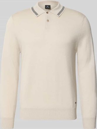 Paul Smith Regular Fit Poloshirt in Strick-Optik