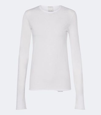 Calvin Klein T-Shirt Gard&eacute;nia aus Baumwoll-Jersey