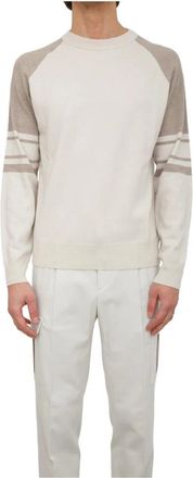 PESERICO Homme, Pulls, Beige, Taille: M Tricot ras du cou