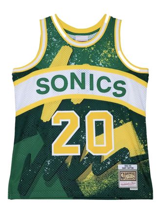 Mitchell & Ness maillot Hyper Hoops NBA Seattle Supersonics 94 Gary Payton - Vert