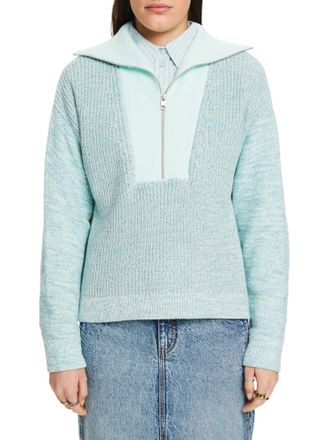 Esprit Damen 024EE1I321 Pullover, 393/LIGHT Aqua Green 4, XS