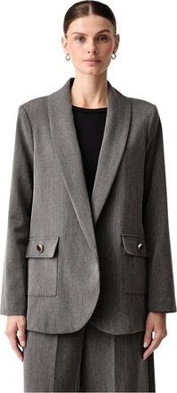 Fracomina Femme, Vestes, Gris, Taille: 42 FR Blazer