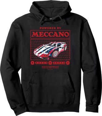 Meccano Powered by Meccano 25-in-1 Modell Supercar Retro Illustration Pullover Hoodie