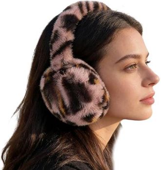 Generic Cache-oreilles pour femme | Bandeau en peluche souple pliable - Cache-oreilles thermiques dhiver | Pour femmes et filles - Pour les trajets en plein a