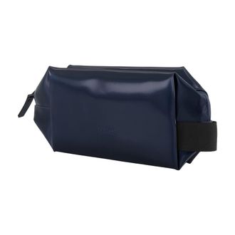 Rains Unisex Compact Synthetic Pouch Wash Navy Wallet