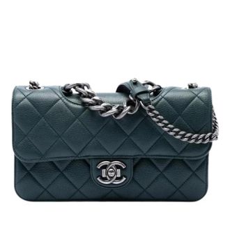 Chanel Pre-owned Gesteppte Satchel - - Pre-owned - Damen - Gr&uuml;n - ONE SIZE