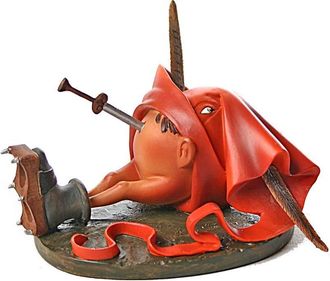 Parastone Fettwanst mit Dolch von Hieronymus Bosch