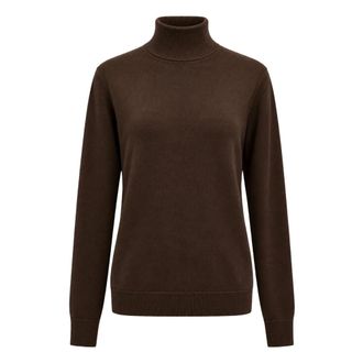Akep Rollkragenpullover - - Knitwear - Damen - Braun - XL