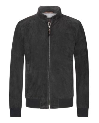 Windsor Blouson Borello aus softem Veloursleder in