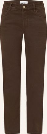 Comma Comma Straight Jeans Mara braun