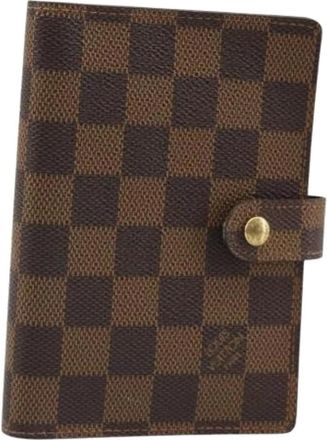 Louis Vuitton Pre-owned Day Planner Cover - Femme - Pre-owned - Brun - Taille: ONE Size