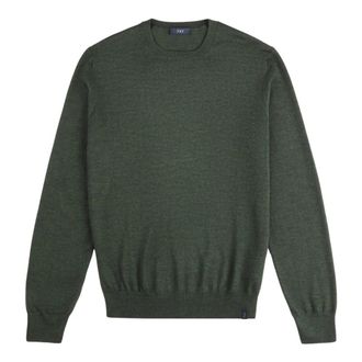 Fay FAY Pullover Gr&uuml;n - - Knitwear - Herren - Gr&uuml;n - 3XL