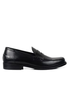 Alberto Loafer - Shiny Black Calfskin Leather Loafers - Gr. 42,5 (EU) - in Schwarz - f&uuml;r Damen