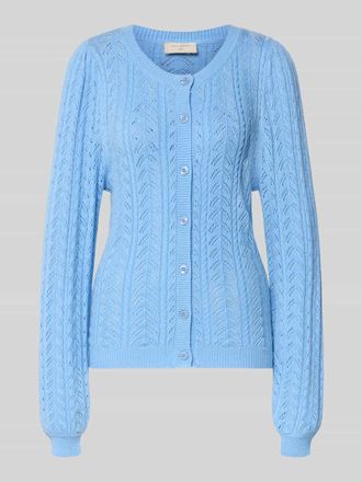 Freequent Strickjacke mit gerippten Abschl&uuml;ssen Modell Clarry