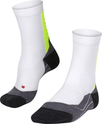 Falke Herren Laufsocken Achilles M So Funktionsmaterial schützt die Achillessehne 1 Paar, Weiß White 2021, 46-48