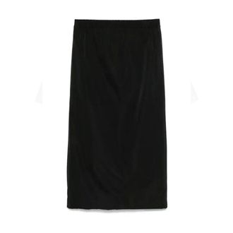 Carven Sk142 Skirt Long - - Skirts - Damen - Schwarzk - L