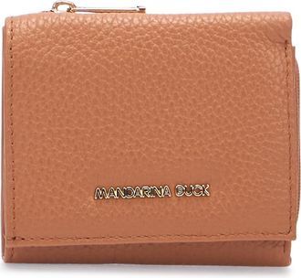 Mandarina Duck Mellow Leather Wallet, Reisezubeh&ouml;r Damen-Geldb&ouml;rse, Einheitsgr&ouml;&szlig;e, Pecan Nut, Einheitsgr&ouml;&szlig;e