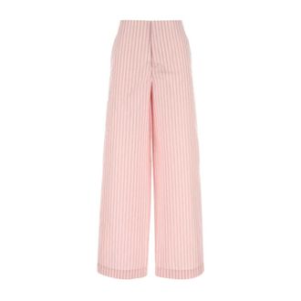 Philosophy di Lorenzo Serafini Bestickte Popeline-Hose - - Trousers - Damen - Rosa - XS