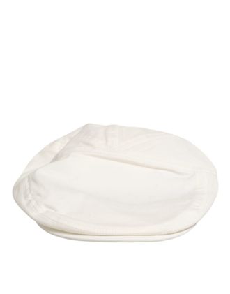 Dolce & Gabbana Mens Flat Cap White Cotton Elastane