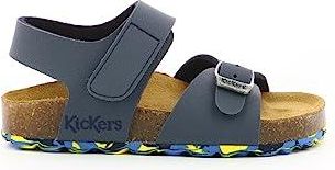 Kickers Sunkro, Sandales Garçon, Marine, 38