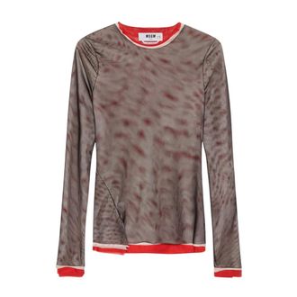 Msgm Msgm, Damen, Strickwaren, Schwarzk, 2XSGr&ouml;&szlig;e