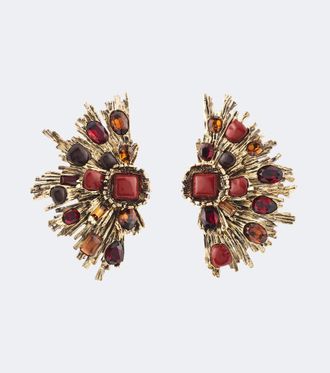 Saint Laurent Clip-Ohrringe Sunrise