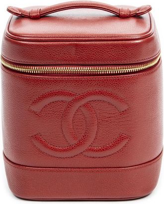 Chanel Crossbody Bags - CC Tall Vanity Case - Gr. unisize - in Rot - f&uuml;r Damen