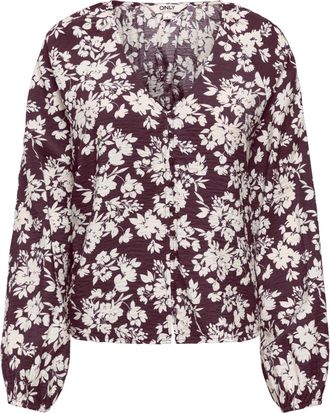 Only Onlzion Stryla L/S Button Top WVN