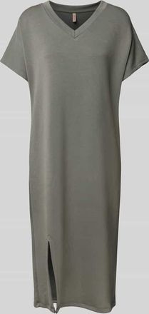 Soyaconcept T-Shirt-Kleid mit Kapp&auml;rmeln Modell BANU