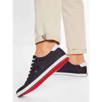Tommy Hilfiger Sneakers aus Stoff Tommy Hilfiger Harlow 1D FM0FM00596 Dunkelblau