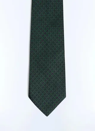 Fursac Cravate en Jacquard de soie - Taille Unique - Homme