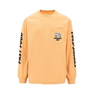 Carhartt Work in Progress Cold Drinks long-sleeved T-shirt Man XL