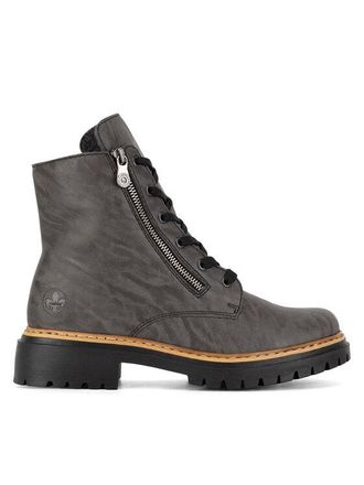Rieker Schn&uuml;rschuhe 72611-45 Grau