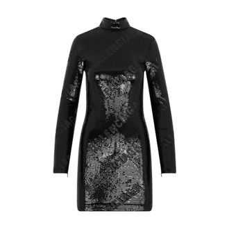 Balenciaga Short Kleider - - Dresses - Damen - Schwarzk - XS
