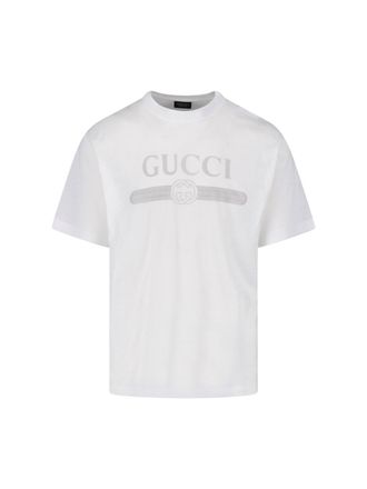 Gucci Baumwoll-Jersey-T-Shirt