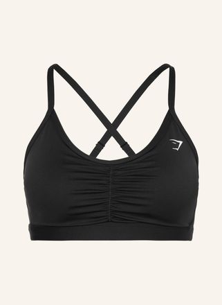 Gymshark Gymshark Sport-Bh Ruched Sports schwarz