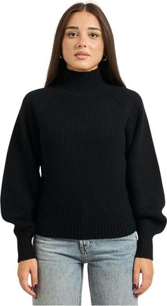 HUGO BOSS Femme, Pulls, Noir, Taille: 40 FR Pull &agrave; Col Roul&eacute;