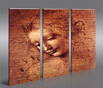 Islandburner Tableau sur toile la scapi leonardo da vinci poster xXL de porte cl&eacute;s