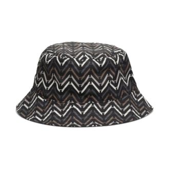 Emporio Armani Grauer Cloche Hut mit Adler-Logo - - Accessories - Herren - Grau - S
