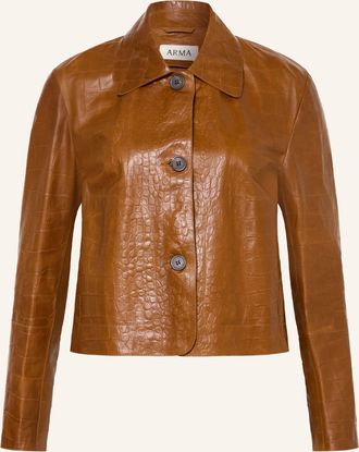 Arma Arma Lederjacke Emy braun