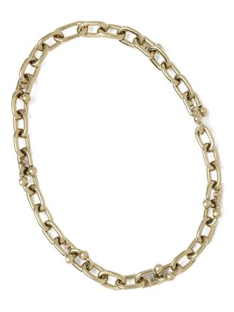 Furla collier &agrave; maille cheval - Or