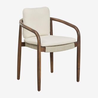 Sklum Set Di 2 Sedie Da Pranzo Con Braccioli In Acacia Giulia Sklum