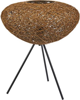 Osram Decor Paper Drop Table Lampe &agrave; poser d&eacute;corative en papier et m&eacute;tal, 395 mm, avec culot E27, IP20, beige