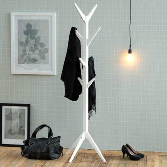 Furniture To Go Portemanteau Rudolph bois-blanc