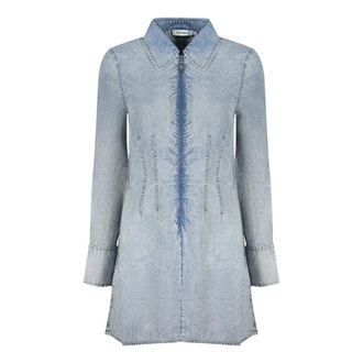 Desigual Lonan Kurzes Kleid - - Dresses - Damen - Blau - S