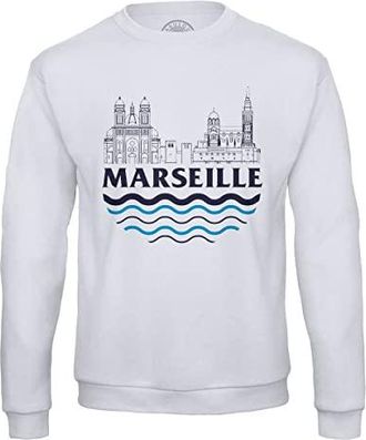 Fabulous Sweat Shirt Homme Marseille Minimalist France Ville Pastis Om