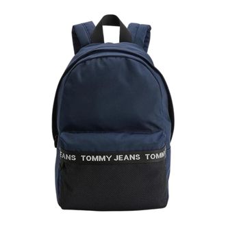 Tommy Jeans Urbaner Stil Minimalistischer Rucksack Blau - - Bags - Herren - Blau - ONE SIZE