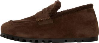 Cesare Gaspari Femme, Chaussures, Brun, Taille: 37 EU Cozy Trek Winter Mocassins