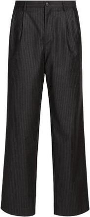 Saison 1865 Wolle - graue Streifenhose - grau