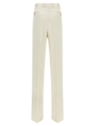 Tom Ford Mens Beige Cotton Casual Pants